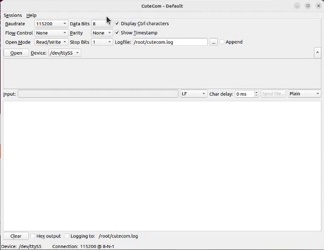 UART串口使用(linux) | 风火轮Wiki